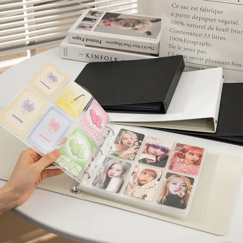 5/6 Grids Photo Album Cover Large Capacity Bindering Kpop Idol ...