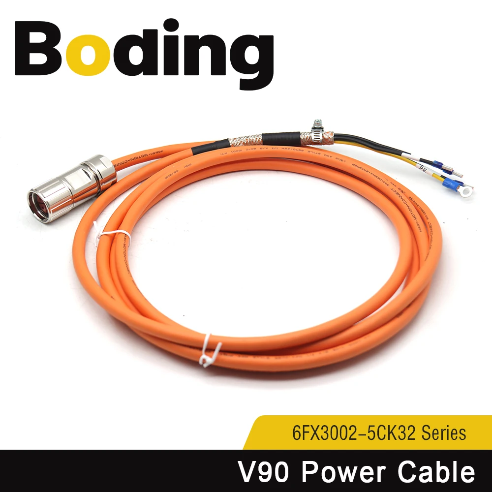 Boding V90 Servo Power Cable 6fx3002-5ck32-1ad0 6fx3002-5ck32-1af0 ...