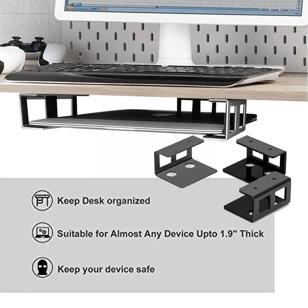 Under-Desk-Laptop-Holder-Mount-W-Screw-Under-Desk-Laptop-Mount-Bracket ...