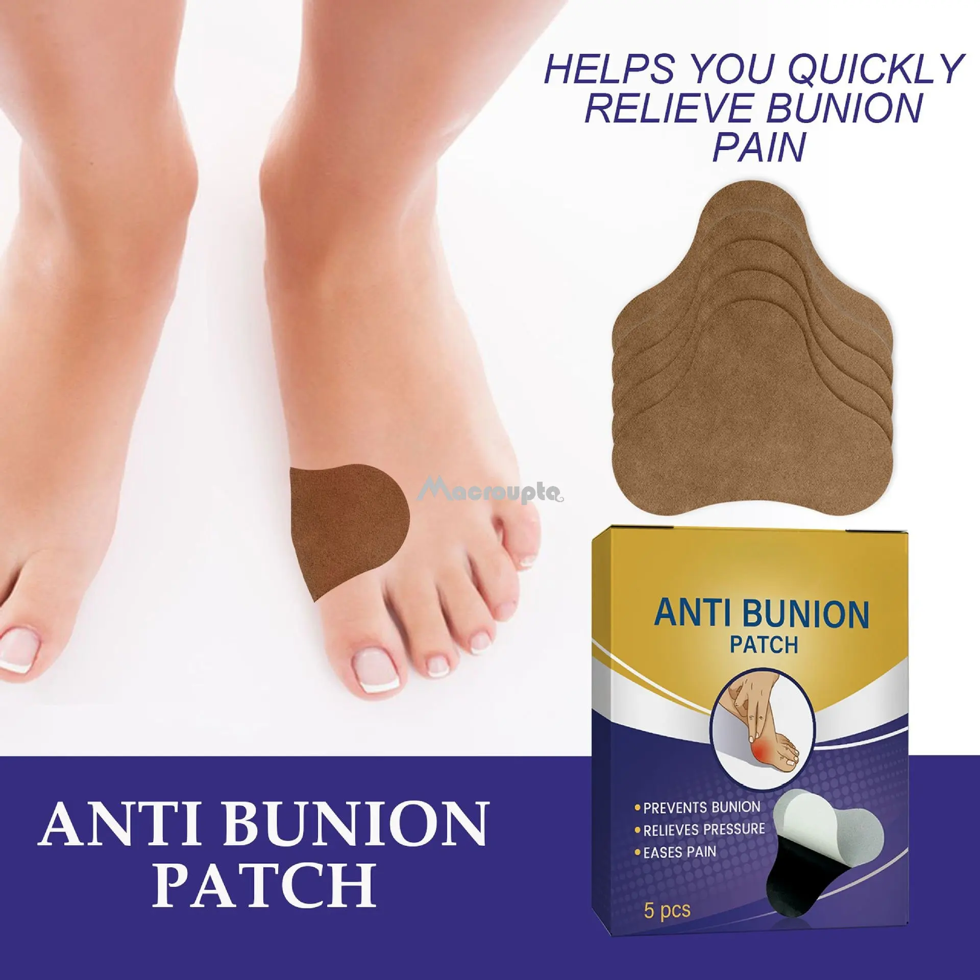 Anti-Bunion-Patch-Bunion-Corrector-Teen-Separator-Orthopedische ...