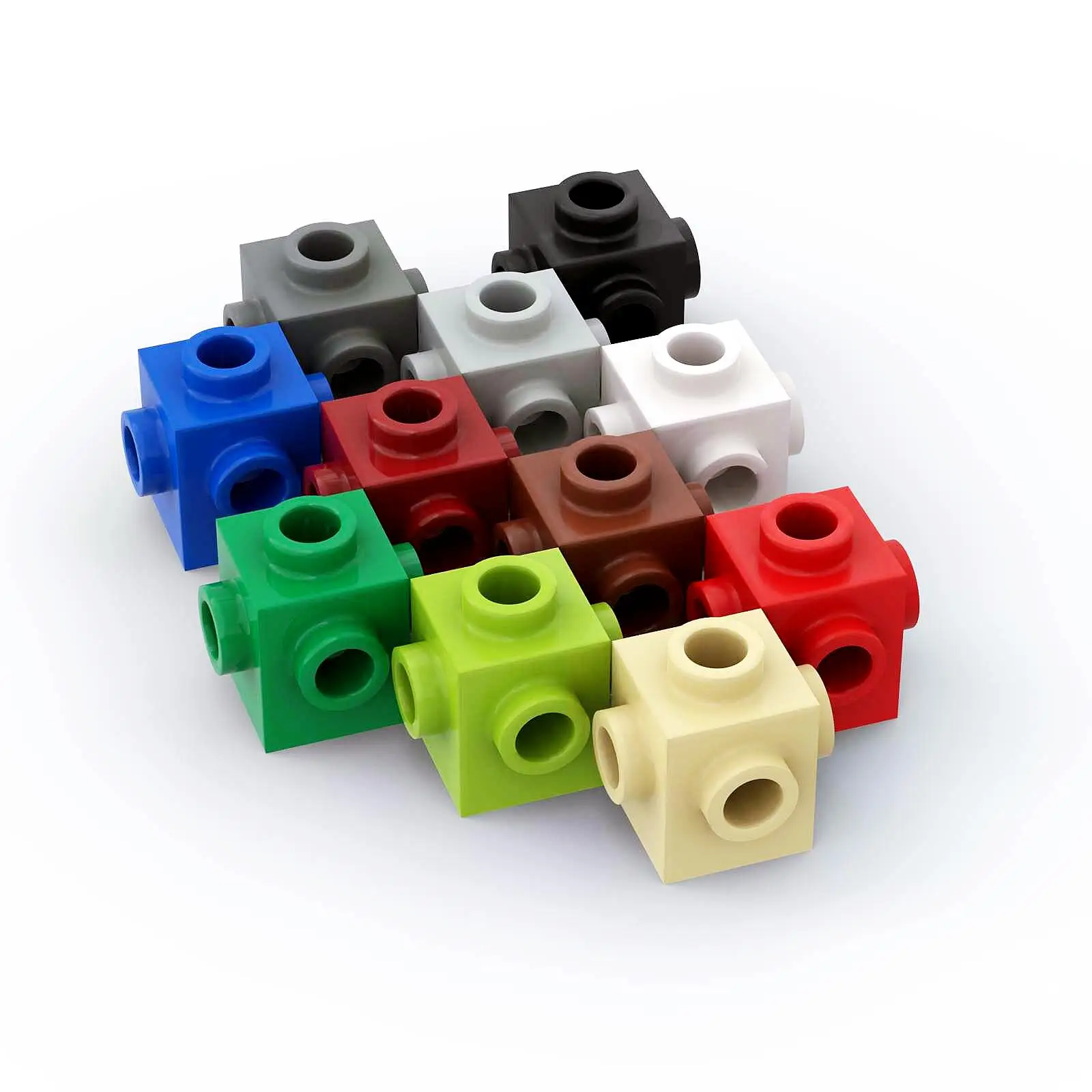 1-Pcs-Buildings-Blocks-4733-Brick-Modified-1-x-1-with-Studs-on-4-Sides ...