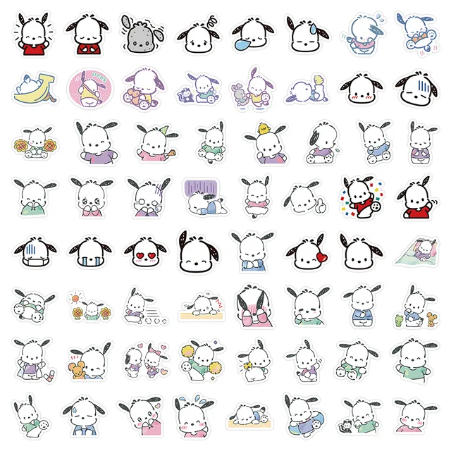 Multiple styles Miffy Sanrio Kuromi Stitch Anime Sticker Snoopy My ...
