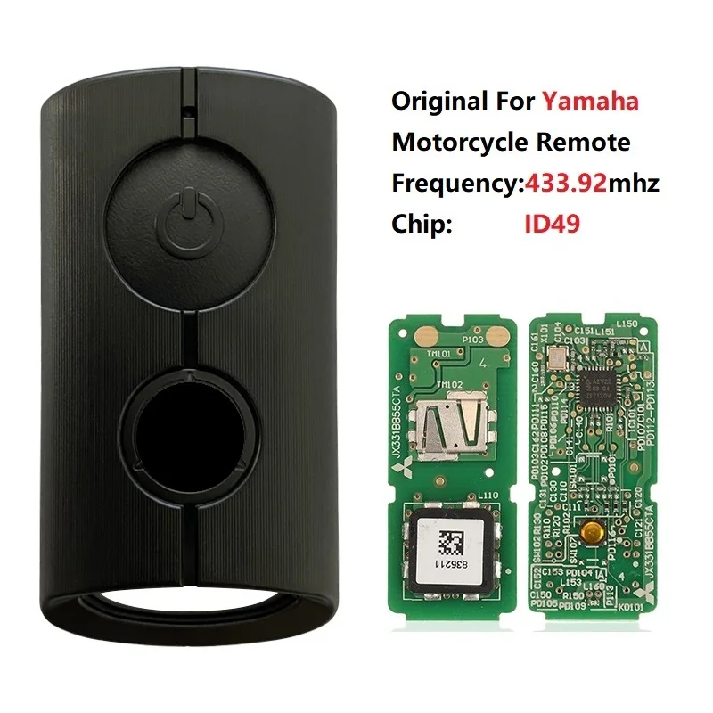 Original B2T Model SKEA7E-02 For Yamaha Motorcycle Remote 433.92mhz ...