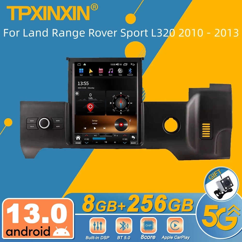 For-Land-Range-Rover-Sport-L320-2010-2013-Android-Car-Radio-2Din-Stereo ...
