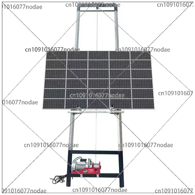 Solar-System-Installation-Ladder-Lift-Roofing-Elevator-Safety-Electric ...