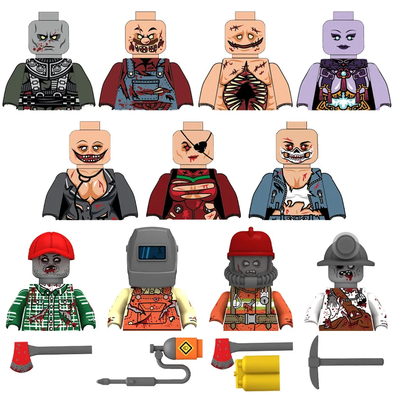 Military-Building-Blocks-Soldiers-Figure-Halloween-Series-Biochemical ...
