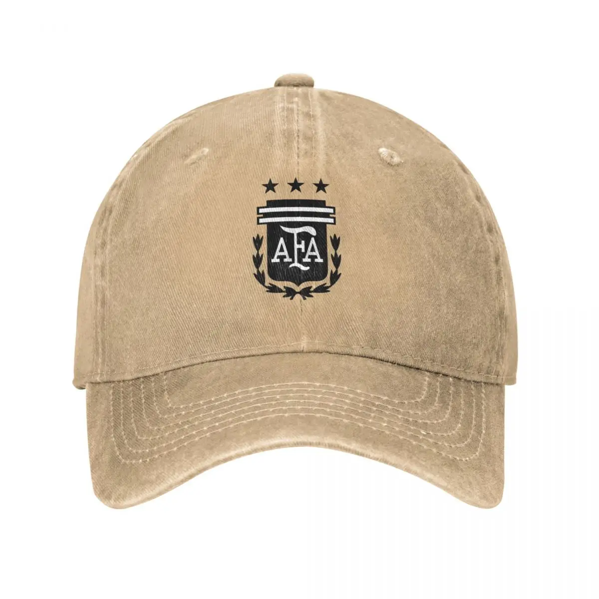 ARGENTINA TEAM THREE STARS AFA CHAMPIONS BLACK Bucket Hat Cowboy Hat ...