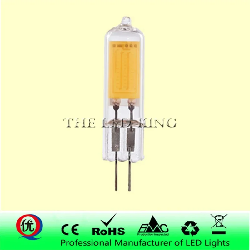 1Pcs-Lot-G4-Led-Lamp-220V-9W-12W-COB-Lamp-Glass-Body-Ultra-Bright-LED ...