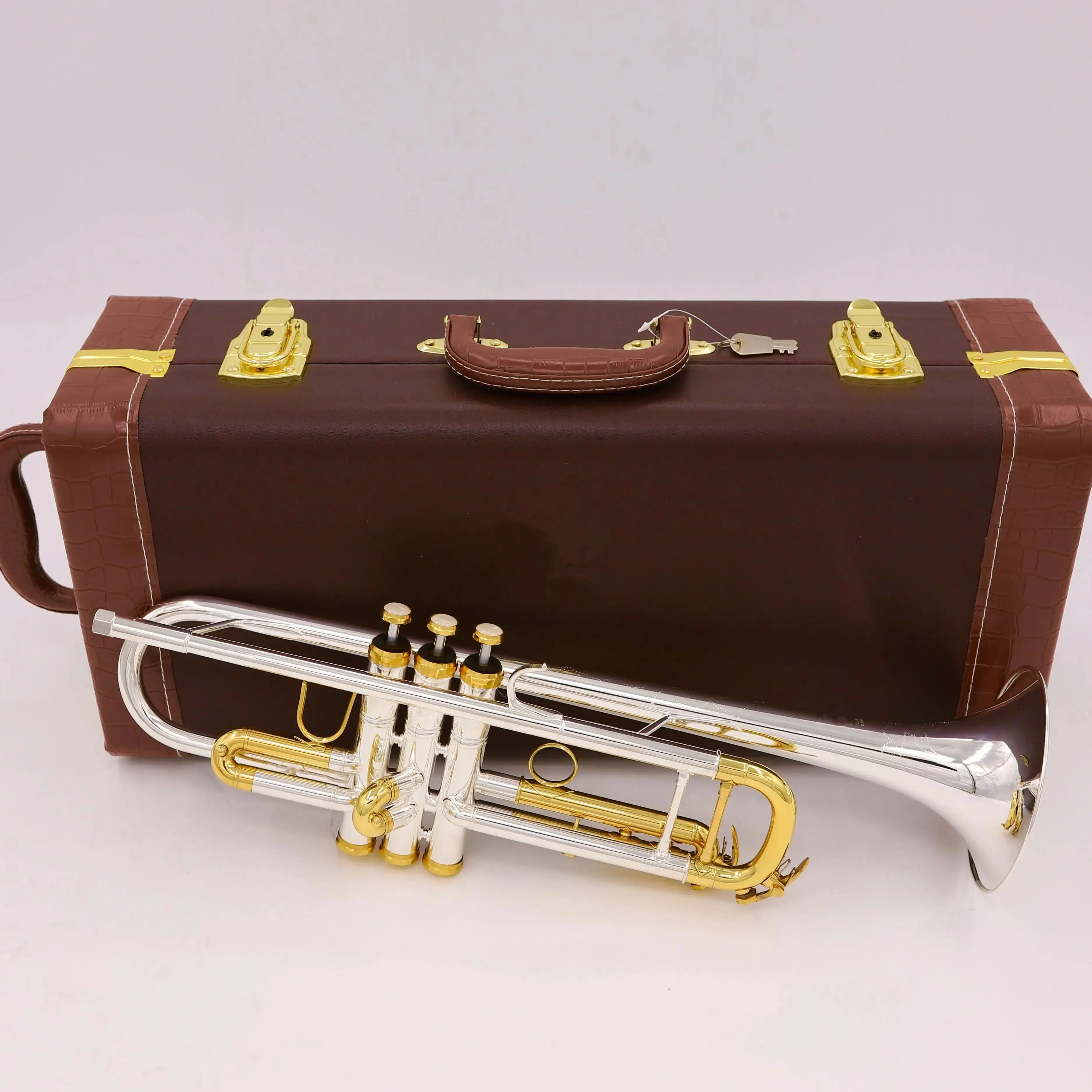 Trompeta-Tr190s43-100th-anniversary-instrumento-plano-de-plata ...