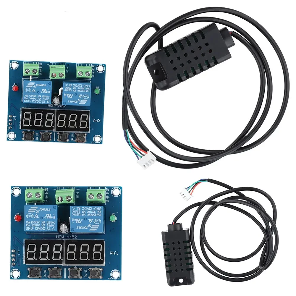 XH-M452-LED-Digital-Thermostat-Humidity-Control-Sensor-High-Precision ...