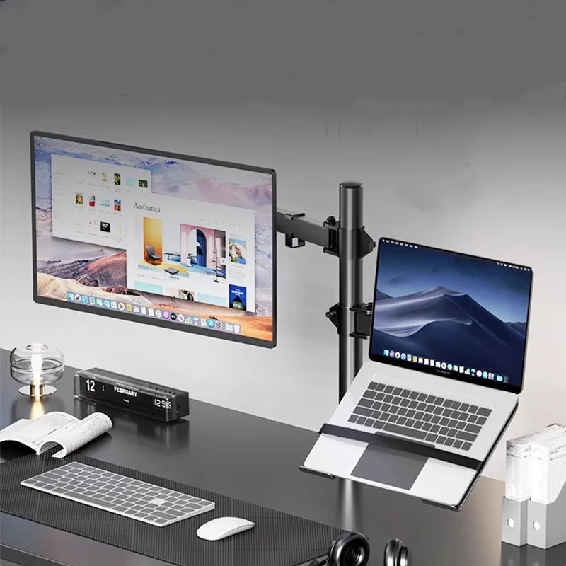 Laptop-Monitor-Mount-Single-Monitor-Desk-Mount-Holds-13-32-Computer ...