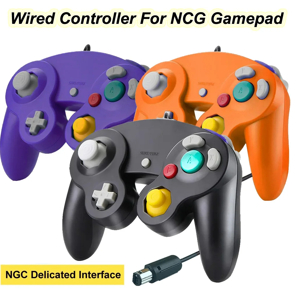 Mando-con-cable-USB-para-Gamecube-Joystick-de-mano-Compatible-con ...