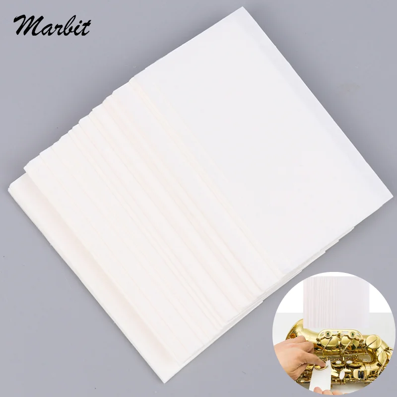 100pcs-pack-Saxophone-Pad-Absorbent-Paper-Woodwind-Instrument-Cleaning ...