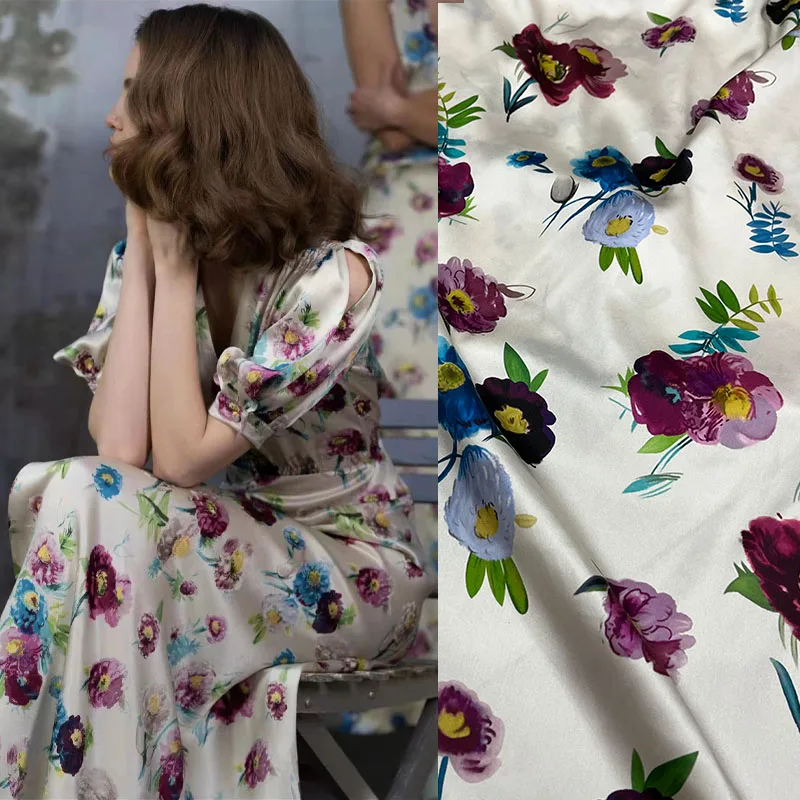 Brand-Fashion-Design-Fabric-for-Floral-Printed-Drape-Dress-Pajama-Shirt ...