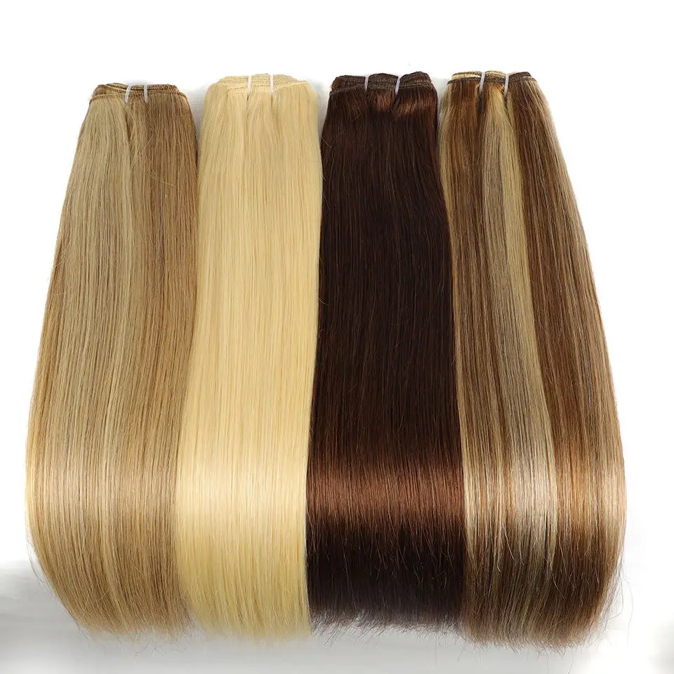 Real-Beauty-Platinum-Blond-Brazilian-Straight-Hair-Weave-Bundles-14-28 ...