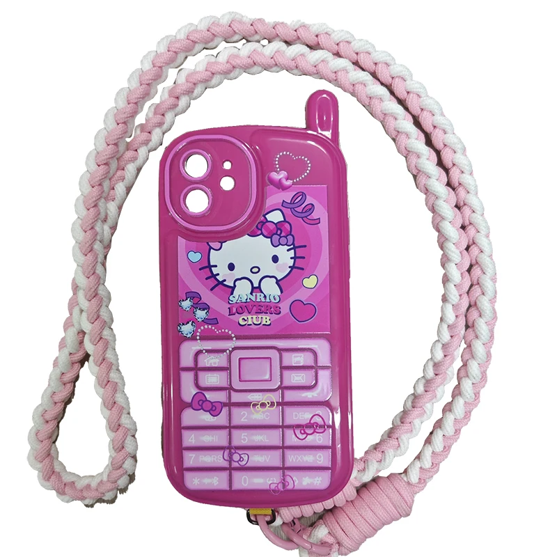 Miniso-Sanrio-Hello-Kittycase-Lanyard-Set-for-Iphone-14-13-12-My-Melody ...