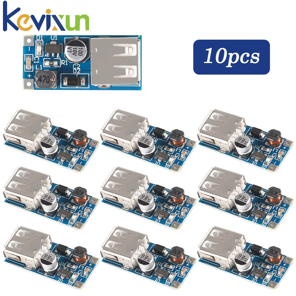 5-10pcs-DC-DC-USB-Output-Charger-Converter-Step-Up-Power-Boost-Module-0 ...