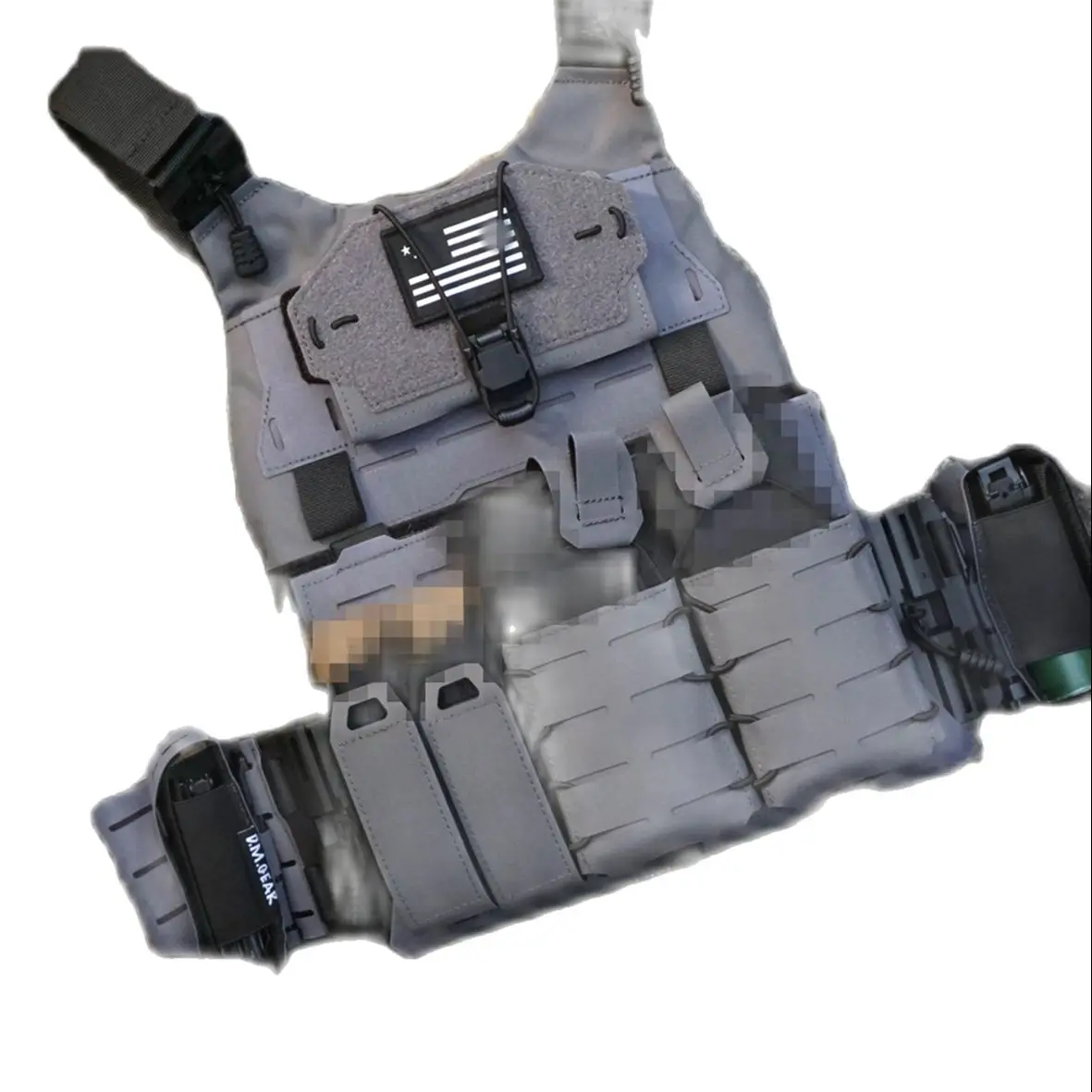 Magnetic-Tactical-Vest-Molle-Module-Quick-Release-Design-Instant-on-and ...
