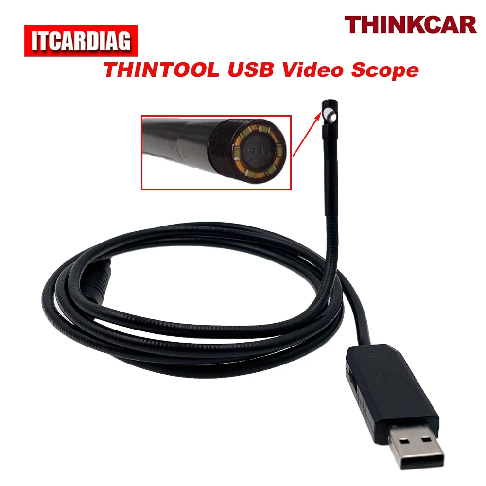 ThinkCar ThinkTool Video Scope 60 inch USB Video Inspection Scope ...
