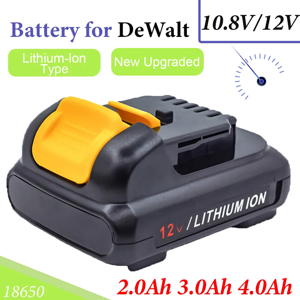Battery-for-DeWalt-12V-Power-Tools-2Ah-3Ah-4-0Ah-DCB120-DCB122-DCB124 ...
