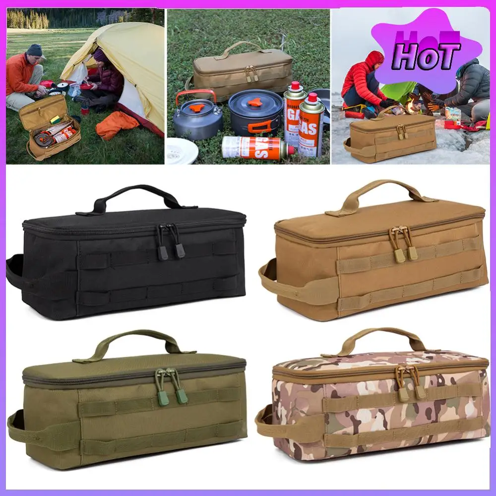 Large Capacity Picnic Organizer Box with Handle Gas Tank Storage Bag ...