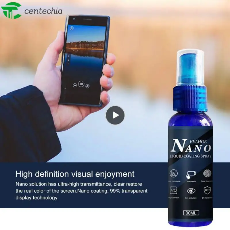 Nano-Liquid-Glass-Screen-Protector-para-Telem-veis-Tablets-Rel-gios ...