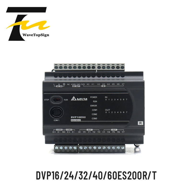 Delta ES2 Series PLC Module DVP16ES200R DVP16ES200T DVP24ES200R DVP24ES200T DVP32ES200R ...