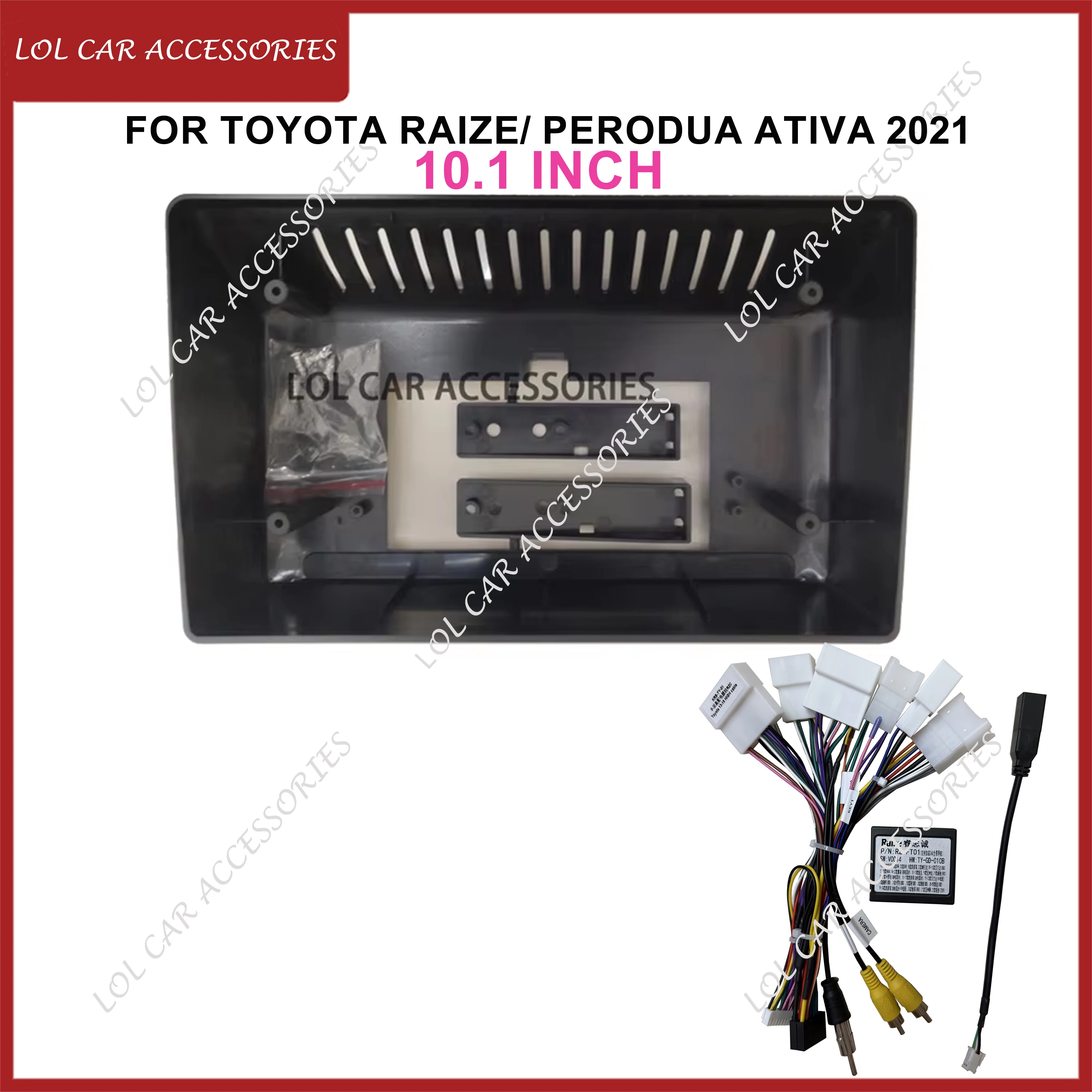 For Toyota Raize/ Perodua Ativa 2021 10.1 inch Car Radio Stereo Android ...