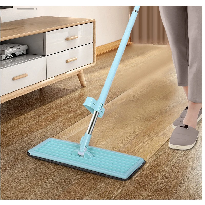 Free-Hand-Washing-Flat-Mop-Floor-Cleaning-Mop-Magic-Cleaner-Self-wring ...