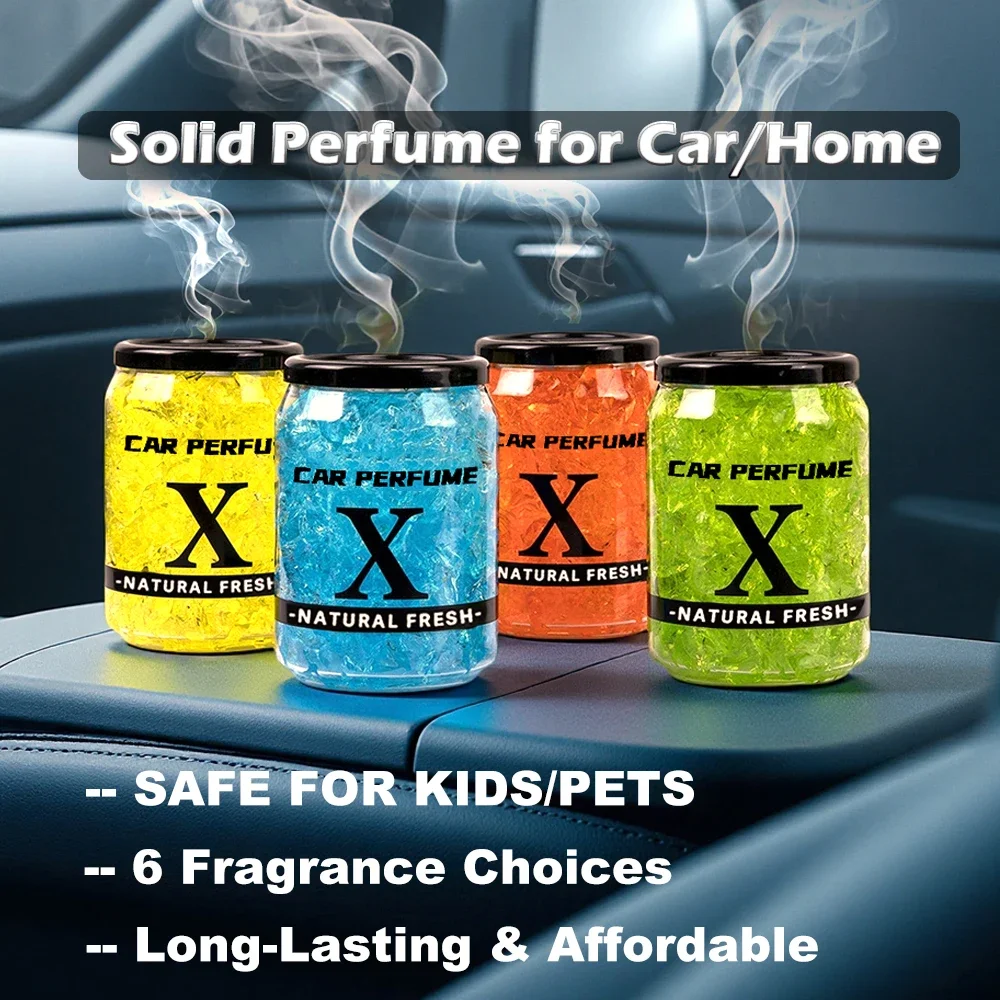220g Solid Car Perfume Air Freshener Durable Deodorant Gel for Bedroom ...