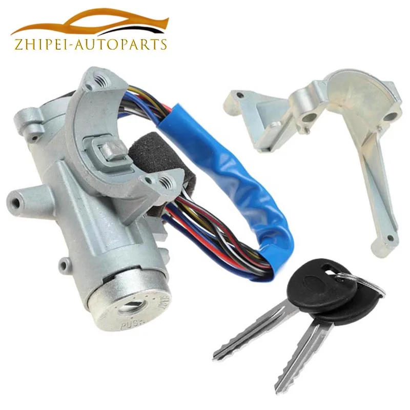 8190022A43-Ignition-Lock-Cylinder-Switch-Assembly-W-2-Keys-Car-81900 ...