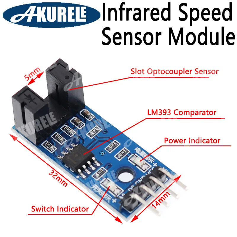 Sensor-de-velocidade-infravermelho-m-dulo-tacho-sensor-slot-tipo ...
