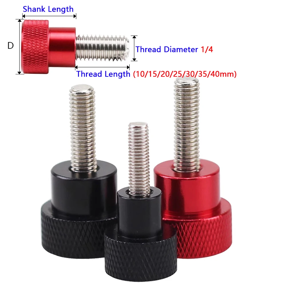 BSW-1-4-D20-Stainless-Steel-Hand-Screw-With-Aluminum-Alloy-Handle-High ...