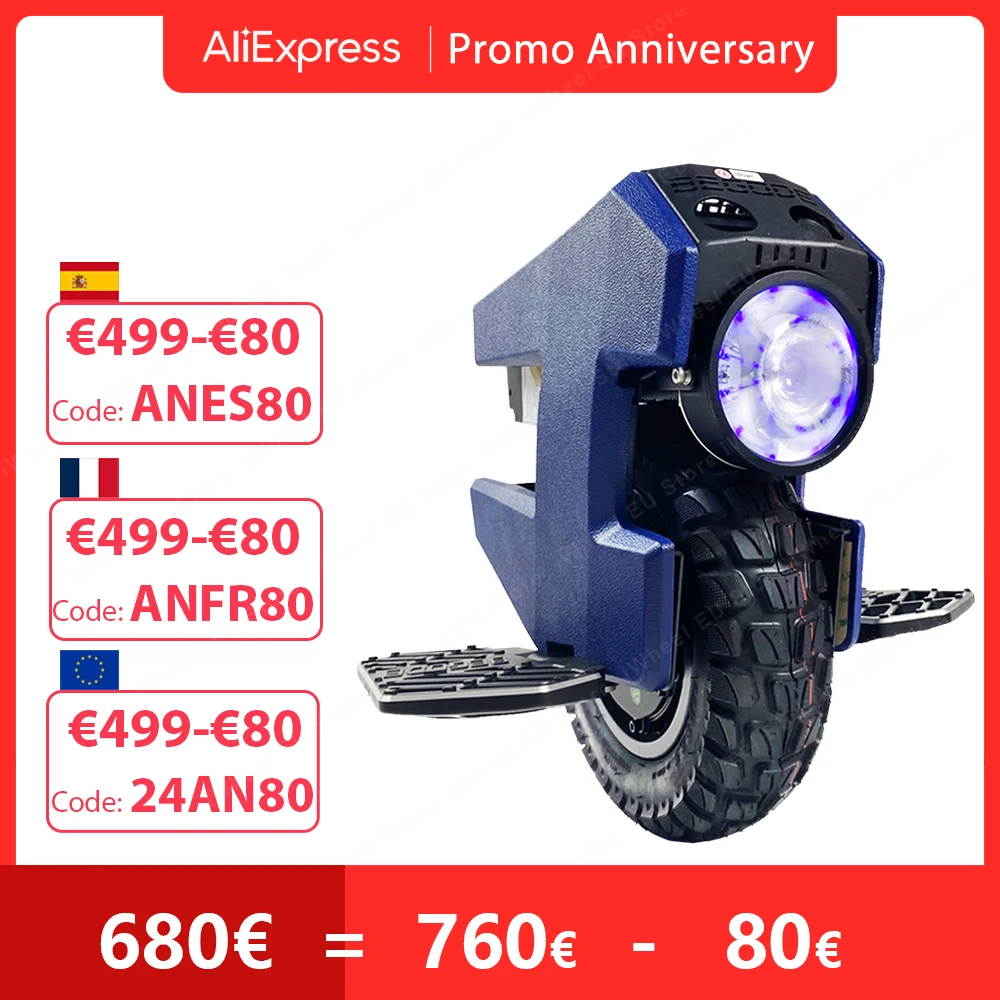 EU Stock Pre-sale Begode Mten 4 84V 750Wh 50GB/50S Battery 1000W Motor ...