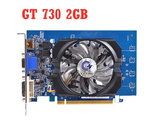 C CCTING GT 730 2GB GDDR5 Placas Gráficas para GIGABYTE NVIDIA Geforce ...