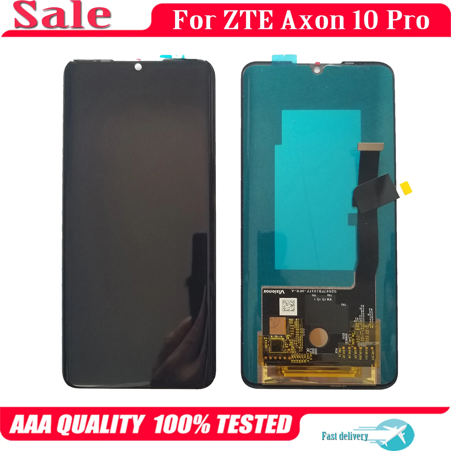 Original-AMOLED-Display-Replace-6-47-For-ZTE-Axon-10-Pro-LCD-Display ...