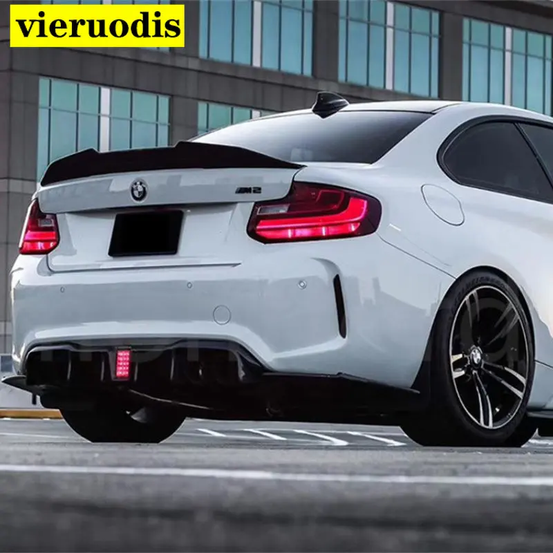 Psm Style Carbon Fiber Primer Black Color Spoiler For Bmw 2 Series F22 ...
