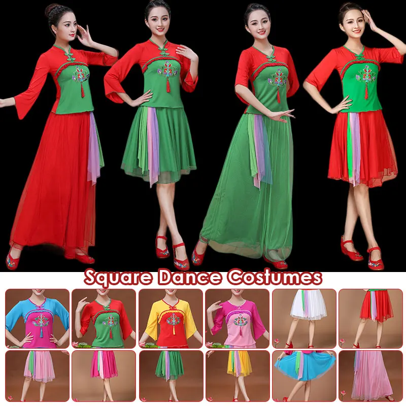 M-6XL-Chinese-Ethnic-Dance-Outfit-Skirt-Women-Traditional-Ancient ...