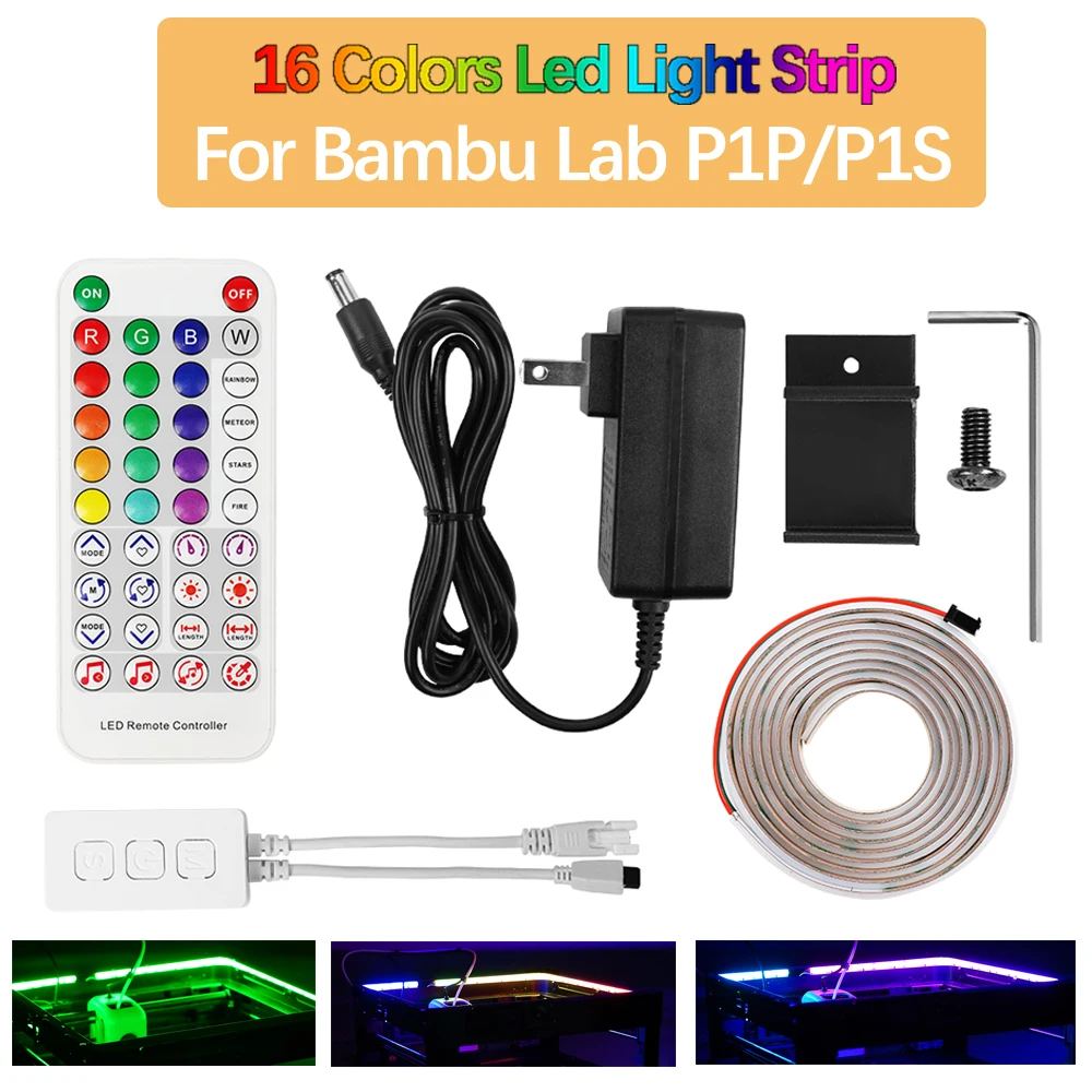 For-Bambu-Lab-P1P-P1S-LED-Neon-Light-Strip-Led-Fill-Lighting-Lamp-with ...