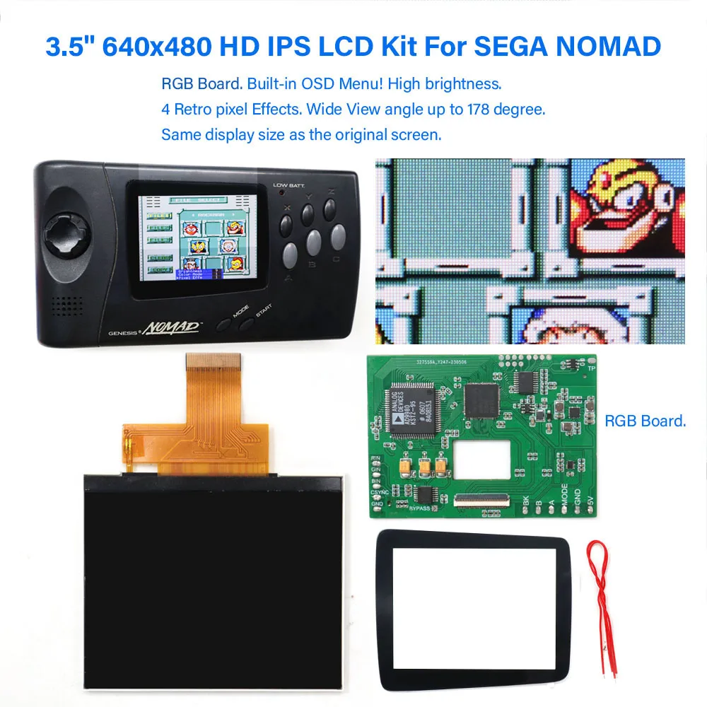 Newest-Hight-Light-3-5-640x480-HD-IPS-Screen-Backlight-LCD-Mod-RGB-RGBs ...