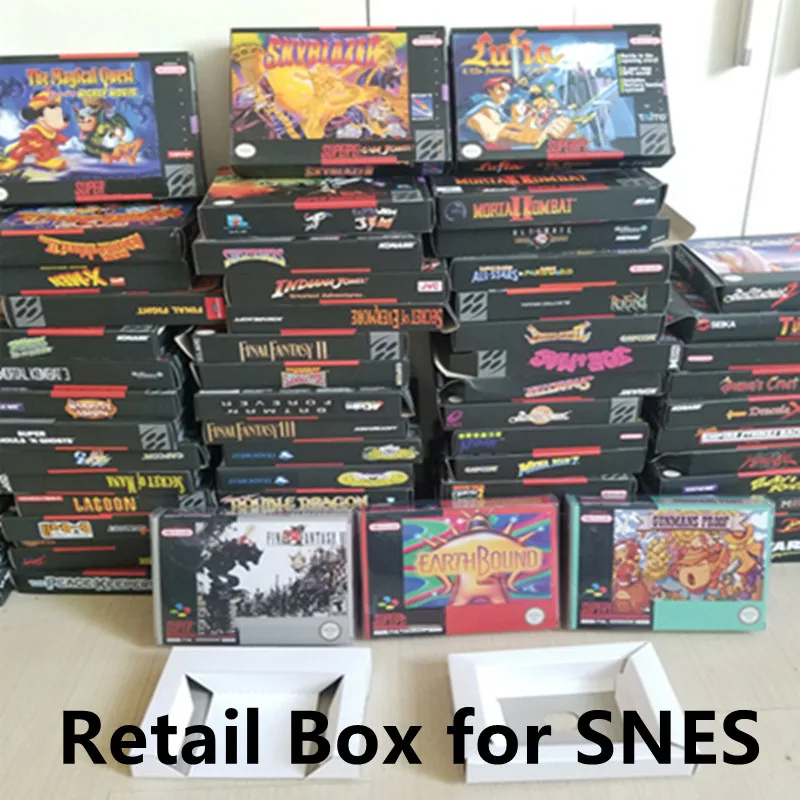 Reproduction-Game-Retail-Box-White-Inner-lining-Plastic-Protective-Box ...