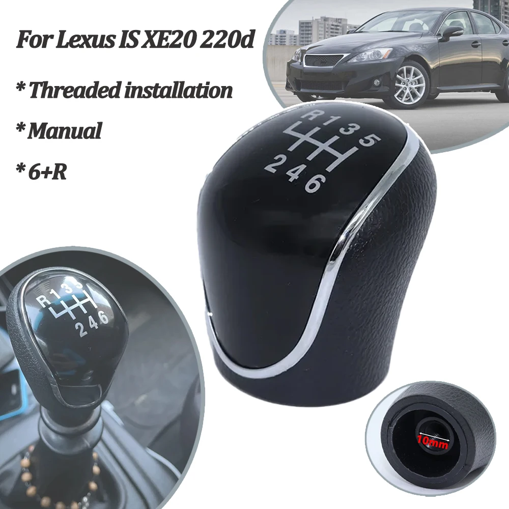 6 Speed Gear Shifter Lever Knob For Lexus IS XE20 220d Stick Shift Pen ...