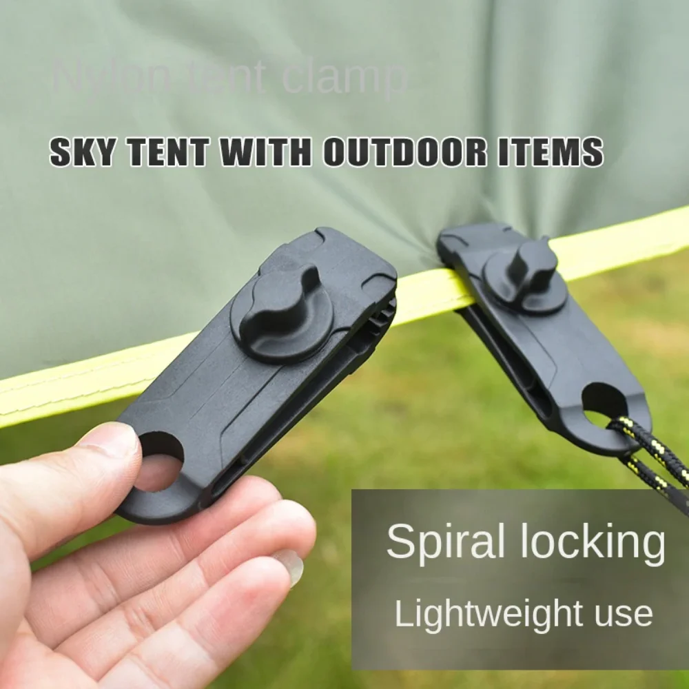 1PC Tarpaulin Clip Tent Canopy Clip Buckle Outdoor Wind Rope Clamps ...