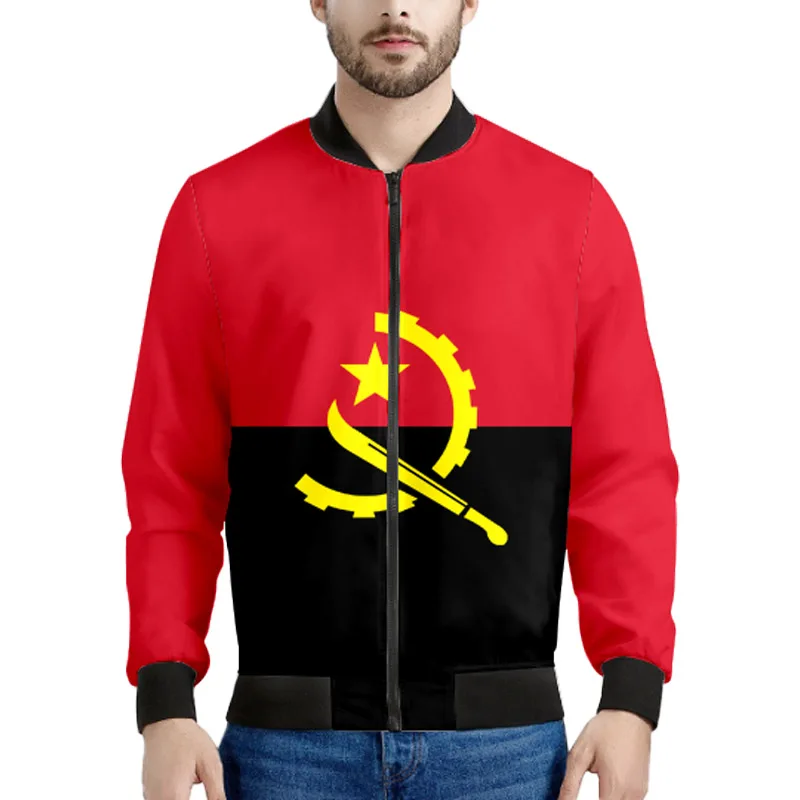 Angola-Zipper-Jacket-Custom-Name-Number-Logos-Print-Photo-Ao-Coats-Ago ...