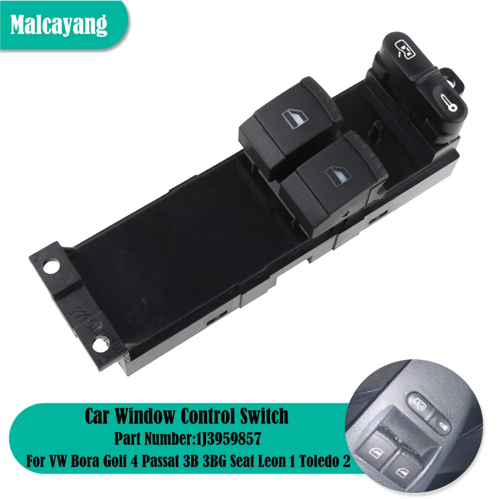 Electric-Power-Window-Lifter-Control-Switch-For-VW-Bora-Golf-4-Passat ...
