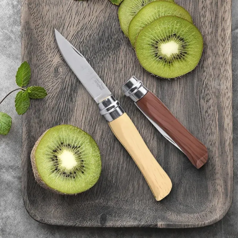 Stainless-Steel-Folding-Fruit-Knife-Home-Portable-Pocket-Knife-Wooden ...