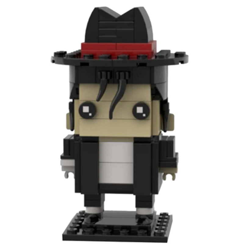 Buildmoc Creative Ideas Superstar Michael Jackson Brickheadz Figures ...