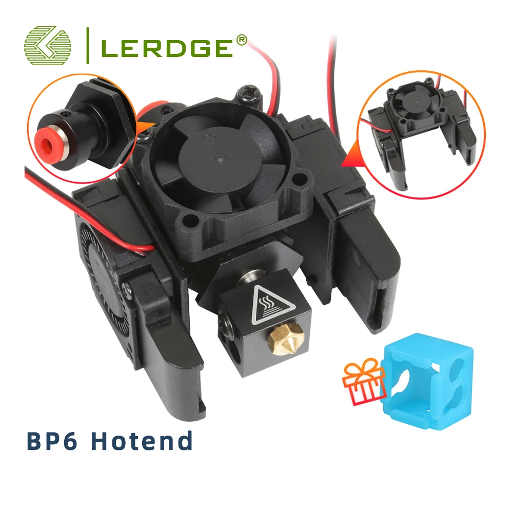 Lerdge 3d Printer Diy Parts E3dv6 Bp6 All Metal Volcano Heater Block ...
