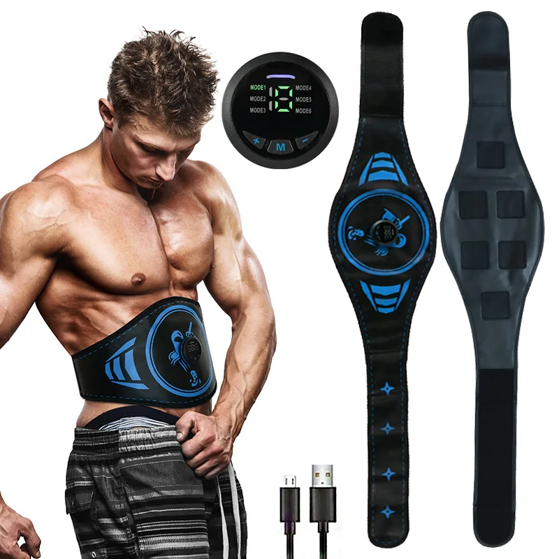 EMS-Electrical-Muscle-Stimulation-Electric-Muscle-Toner-Abdominal ...