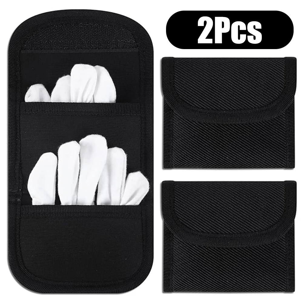 2Pcs Duty Belt Gloves Pouch Latex Disposable Glove Holder Carrier ...